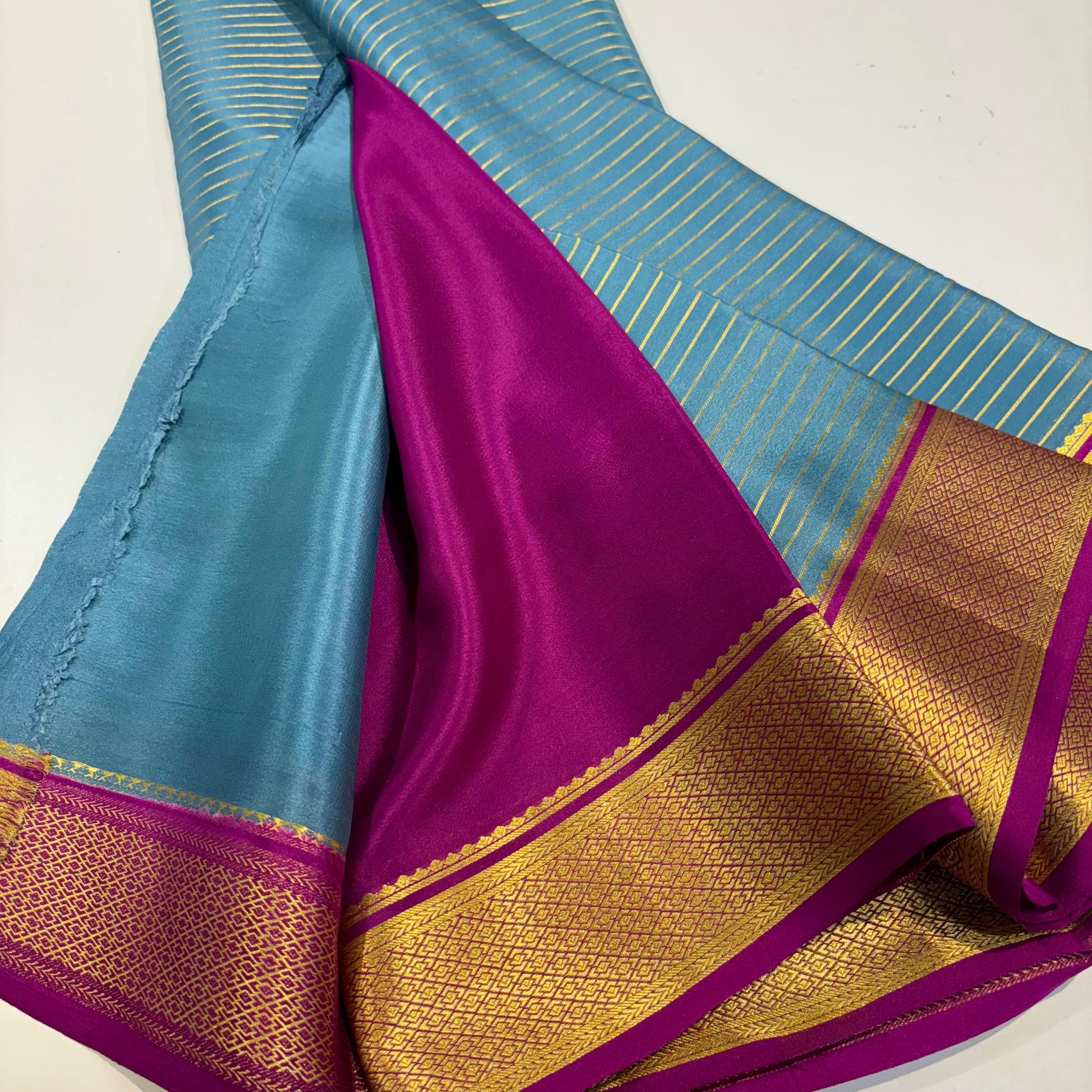 Buy latest designer Mysore silk sarees online in Hubli | India||Buy Now