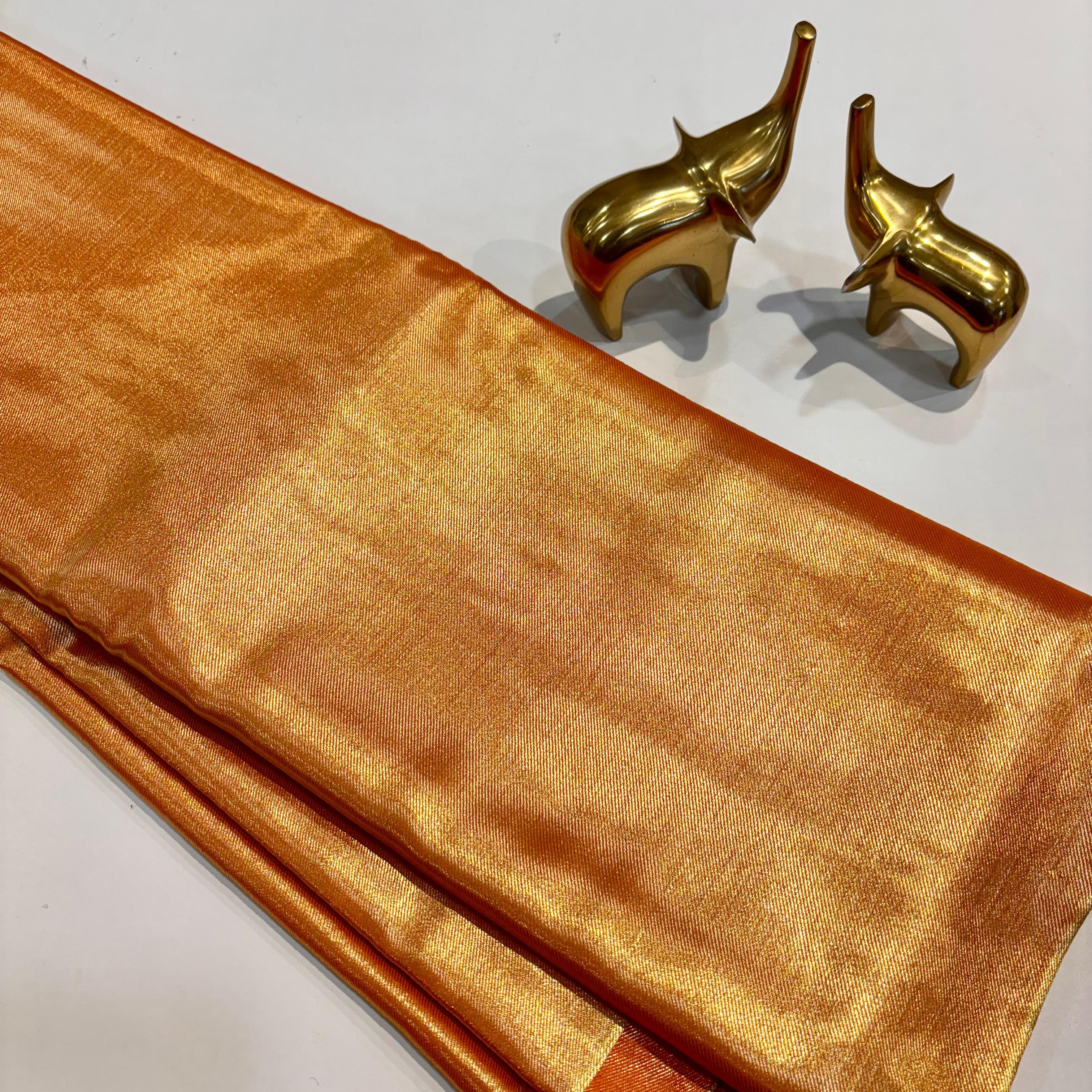 Semi Kanchivaram Soft Tissue Saree | Raj Silk Villa