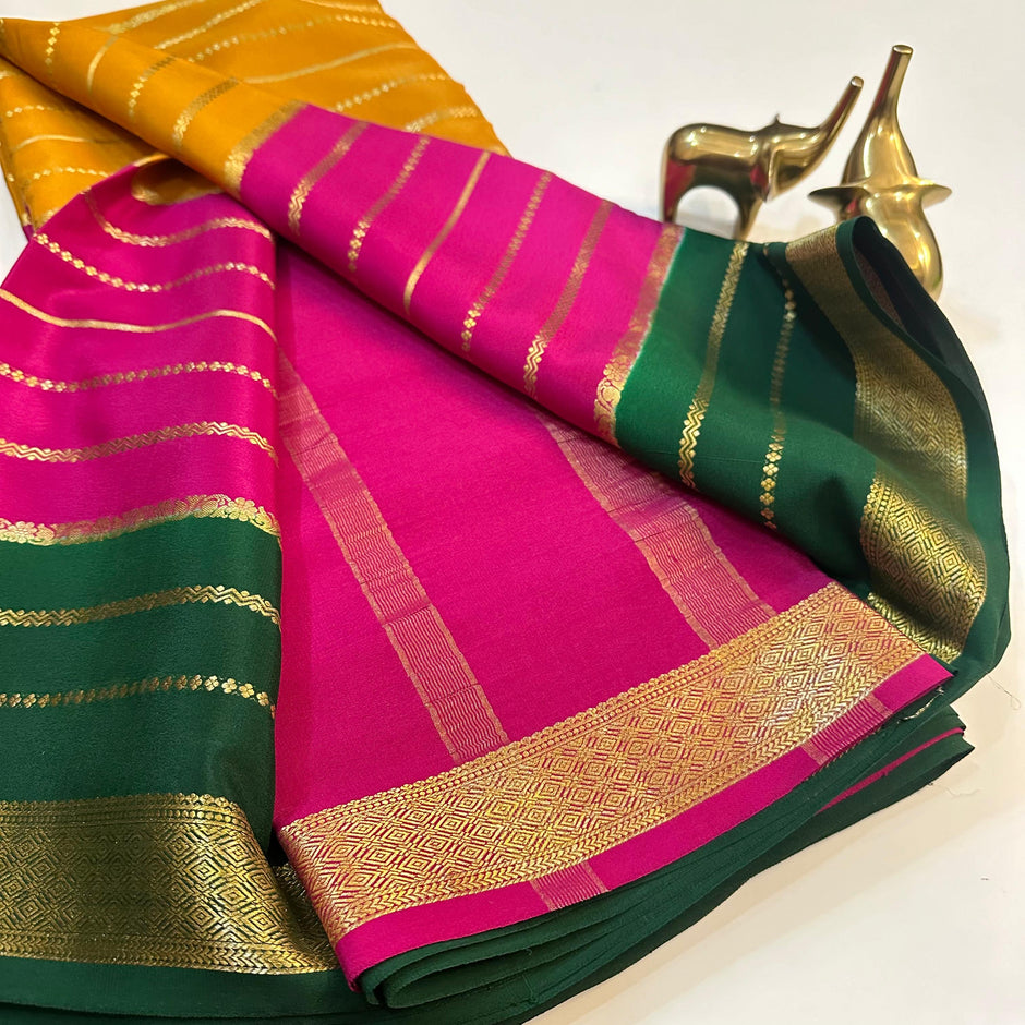 Buy latest designer Mysore silk sarees online in Hubli | India||Buy Now